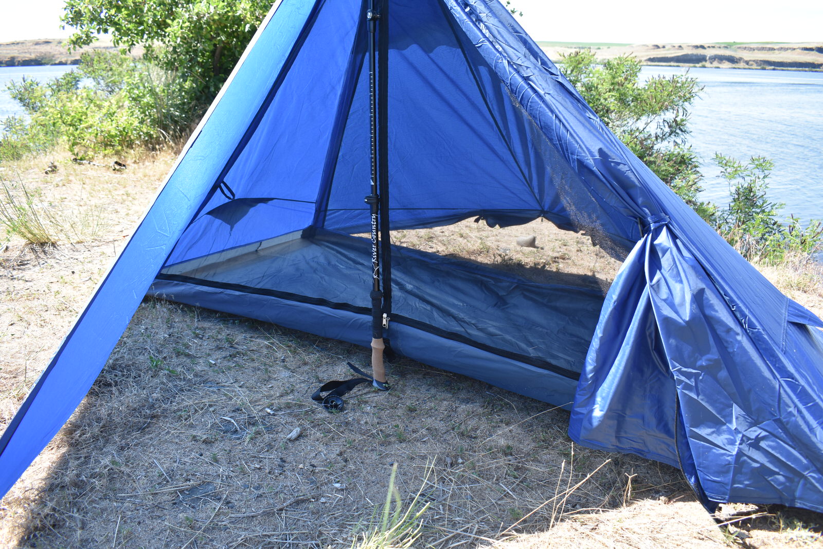 Trekker Tent 1, One-Person Backpacking Tent, Ultralight Trekking Pole ...