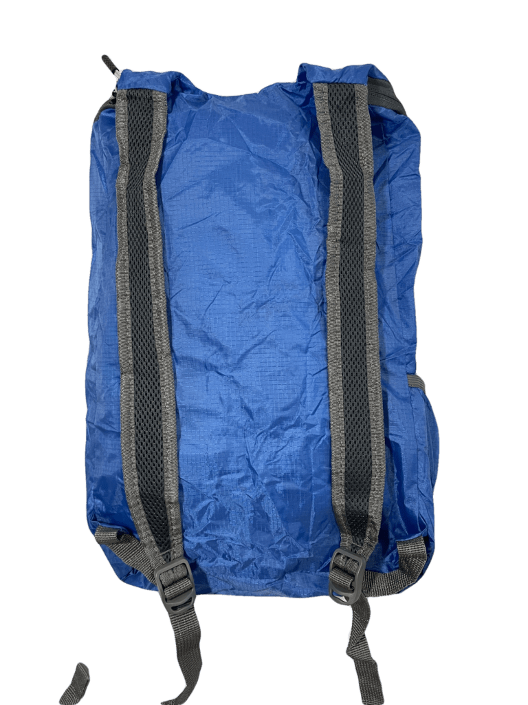 Blue bungee polyester day pack (603) - River Country Products