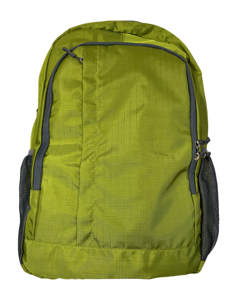 Green polyester backpack - River Country Products