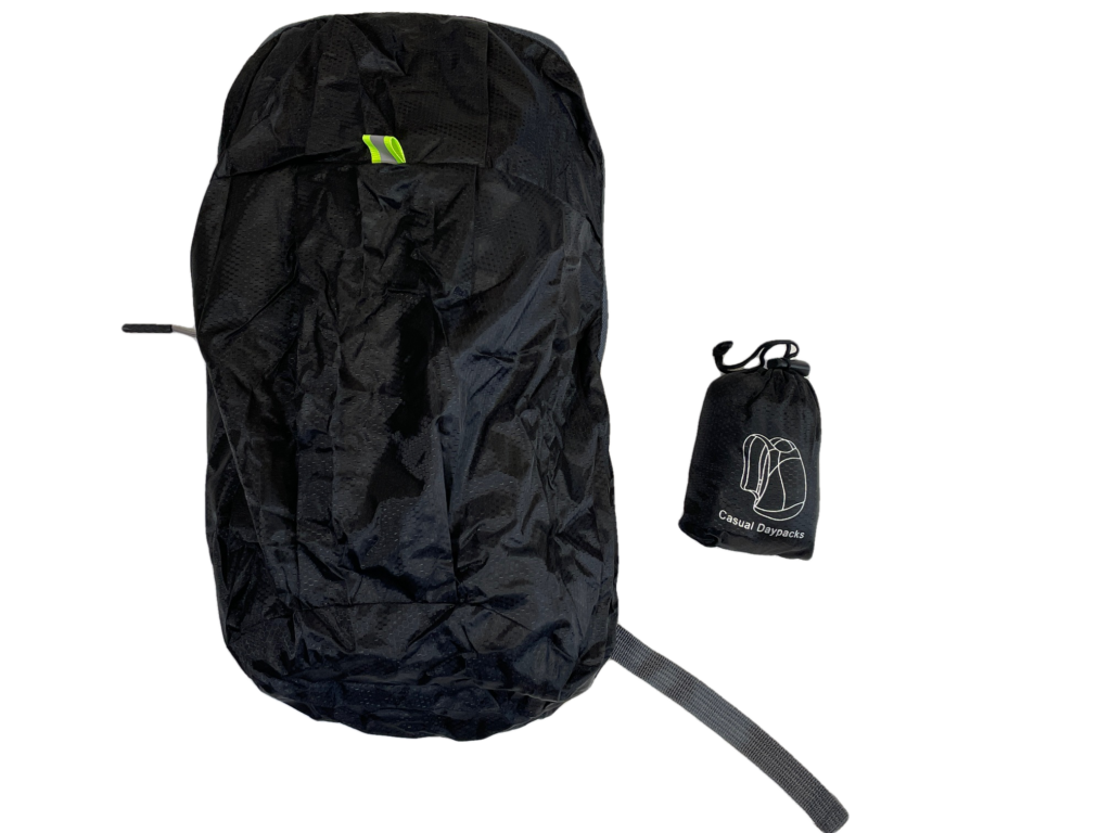 Black polyester day pack - River Country Products