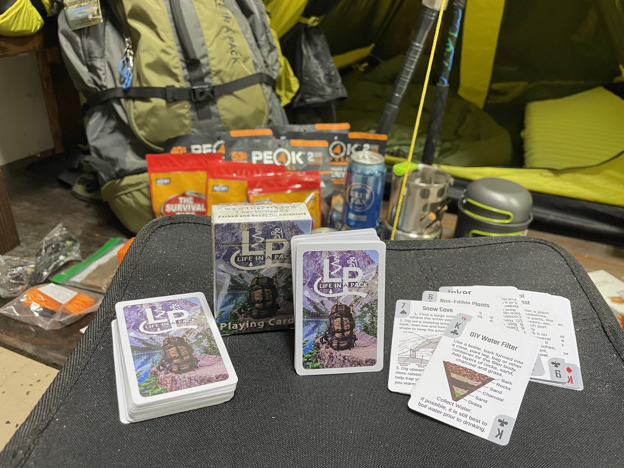 Life in a Pack Survival Playing Cards - River Country Products