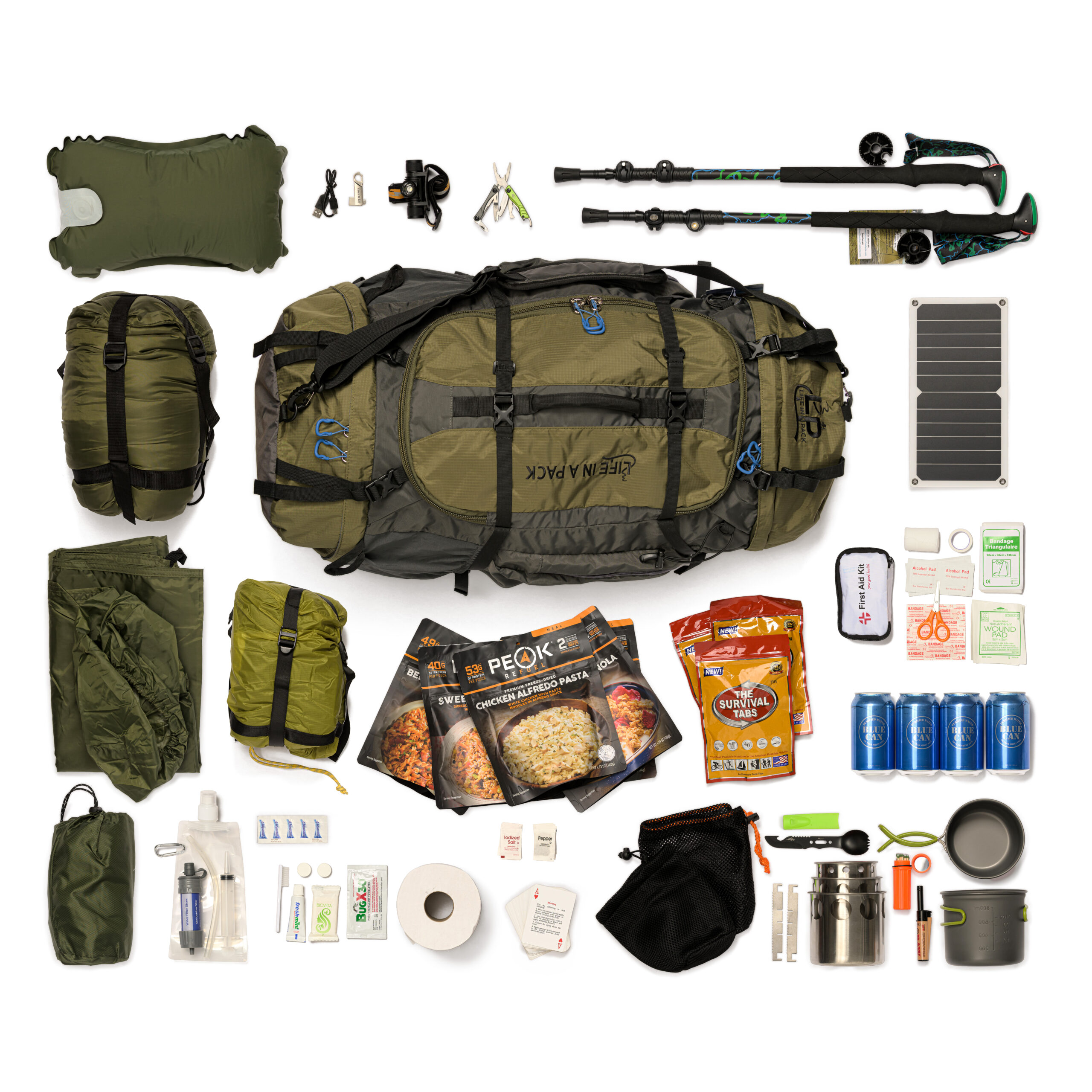 LifePack, The Ultimate 7-Day Survival Backpack - River Country Products